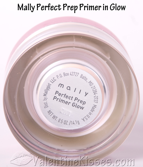 Valentine Kisses: Mally Perfect Prep Poreless Primer in Glow: swatches ...