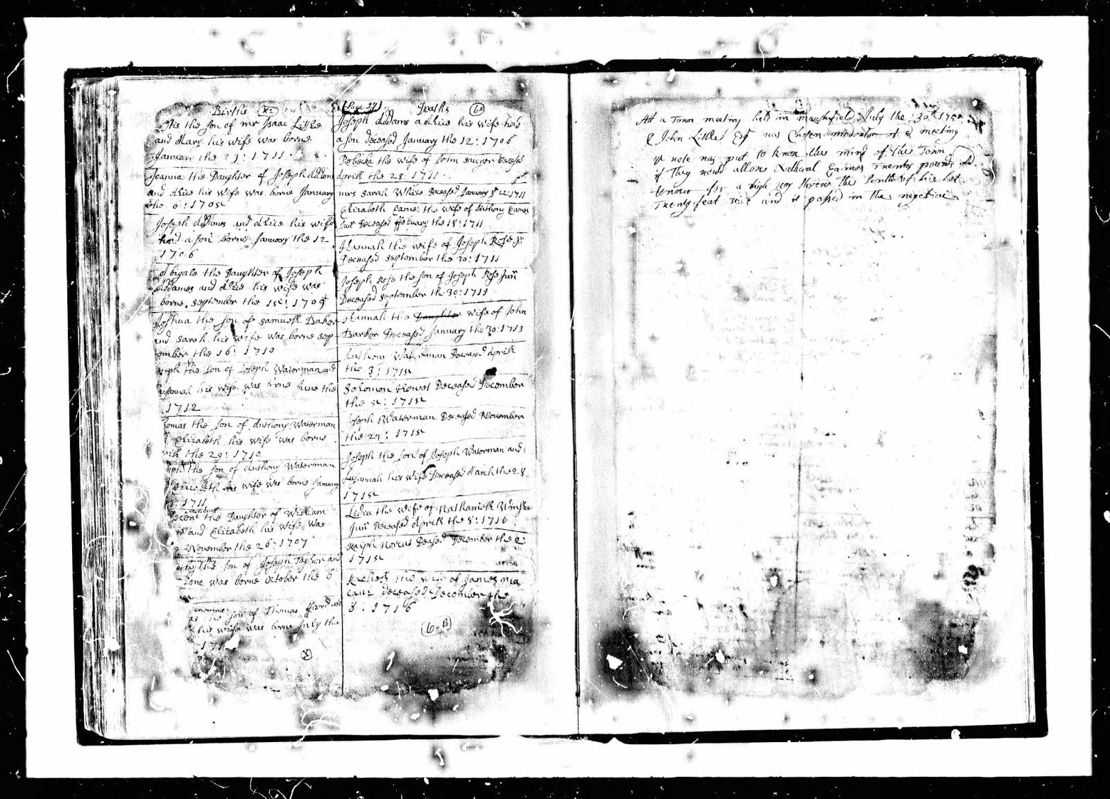 Genea-Musings: 1667 Marriage of Joseph Tripp and Mehetabel Fish in ...