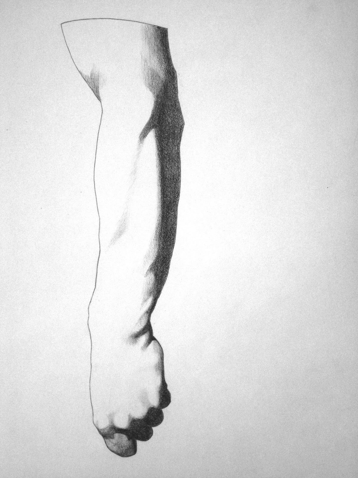 in the kingdom of kitsch you will be a monster...: Bargue arms