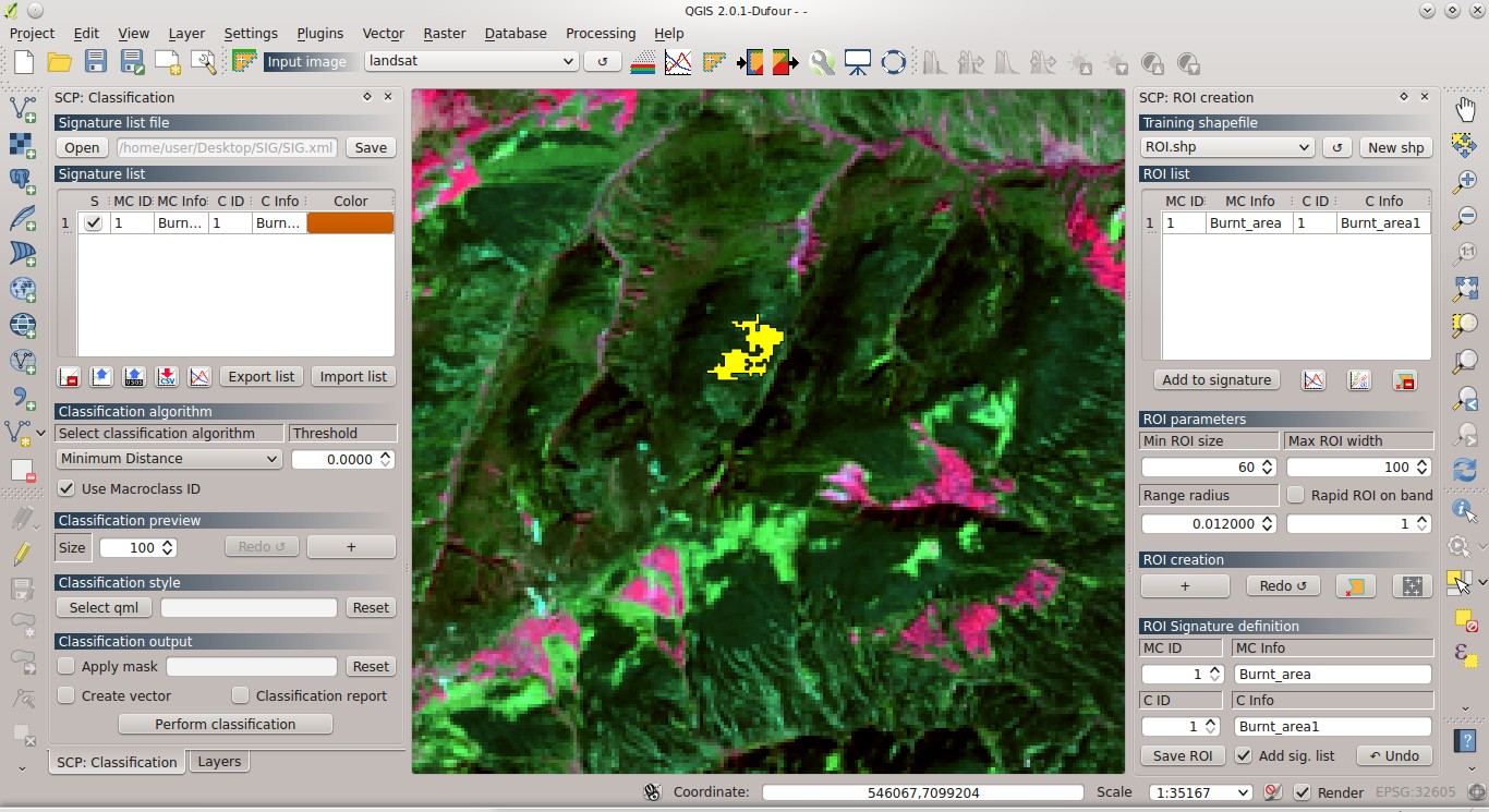From GIS to Remote Sensing: Supervised Classification for Wildfire ...
