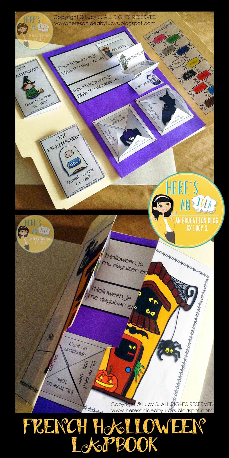 Here's an idea: French Interactive Halloween activities, a selection of ...