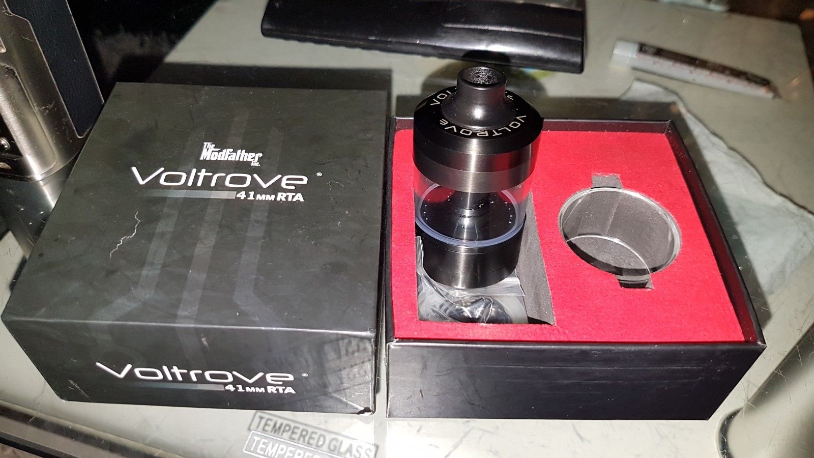 die grossen und gaanz grossen Verdampfer: Voltrove/Modfather 41mm RTA