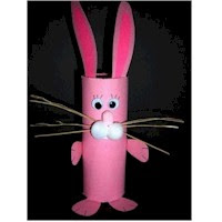 11 Cardboard Tube Crafts for Easter - Crafts by Amanda