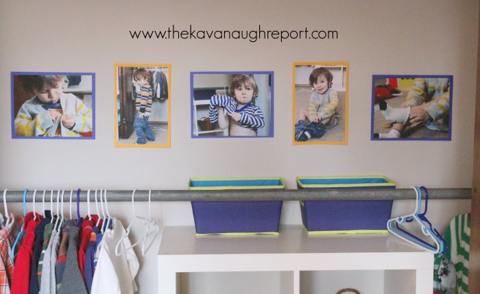 Montessori Toddler Closet