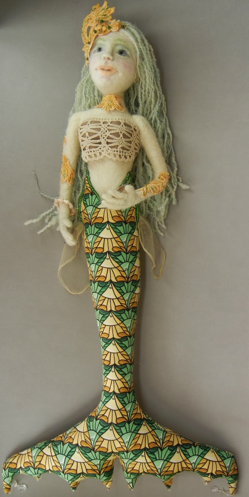 Figures & Fibers: Pacifica: A Mermaid of the Pacific Ocean