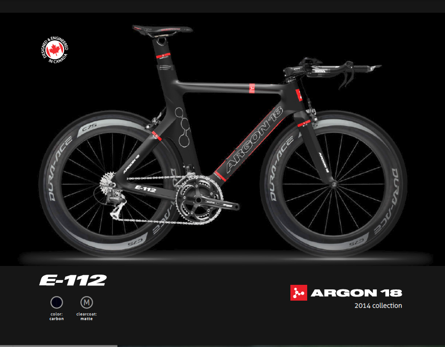 SYB昇陽自行車: ARGON 18 E-112－滿足您對速度的渴望