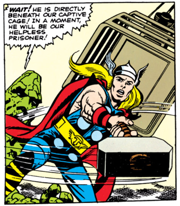 Fruitless Pursuits: Comic School Review: The Origin of Thor (1952)