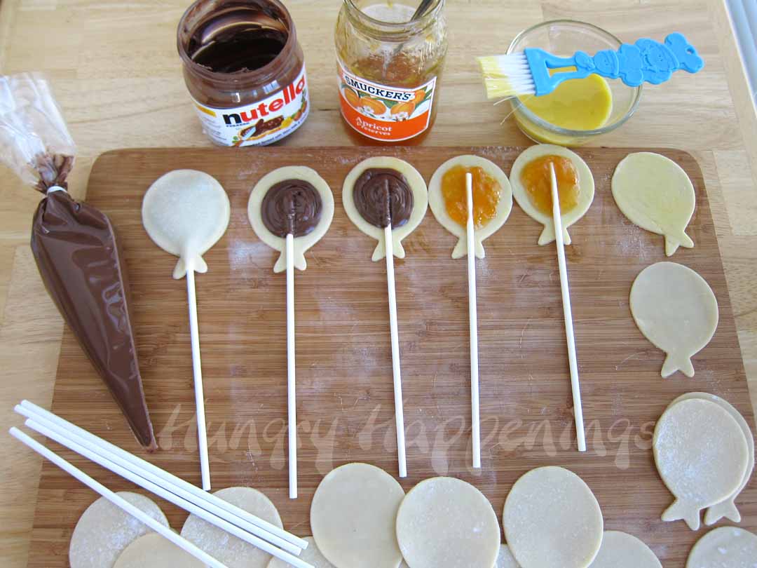 Birthday Party Balloon Pastry Pops - Hungry Happenings