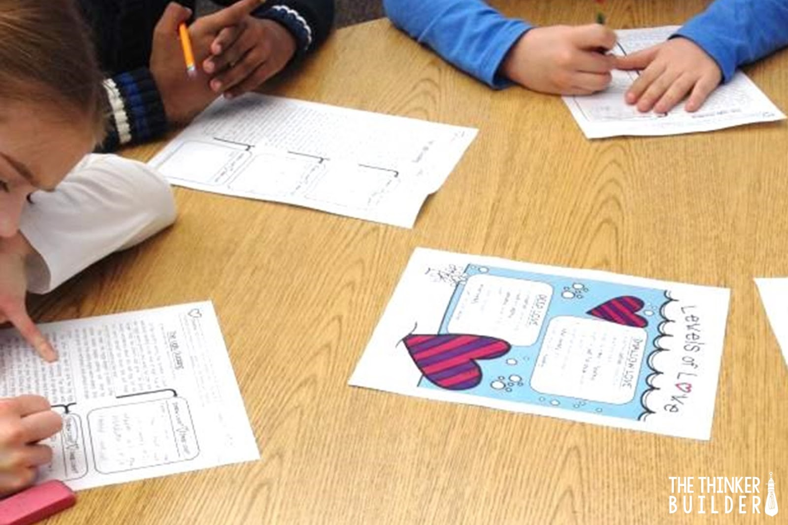 Levels of Love: Valentine's Day Close Reading