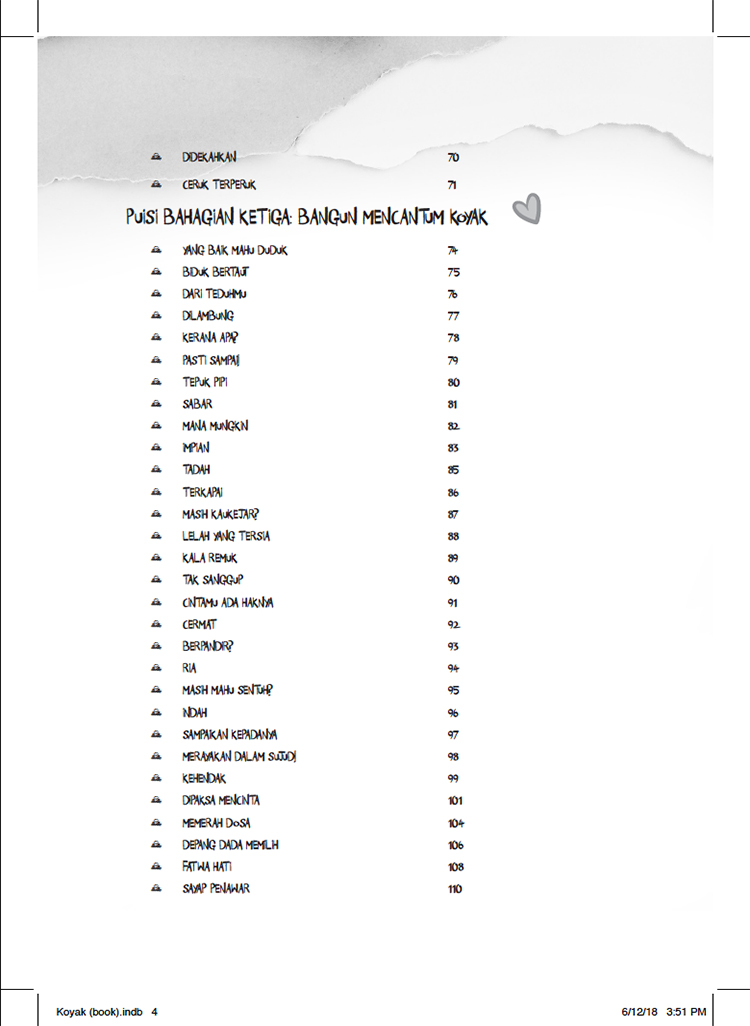 ibnuDDin™ | Muhd Iqbal Samsudin: Buku Ketiga : KOYAK