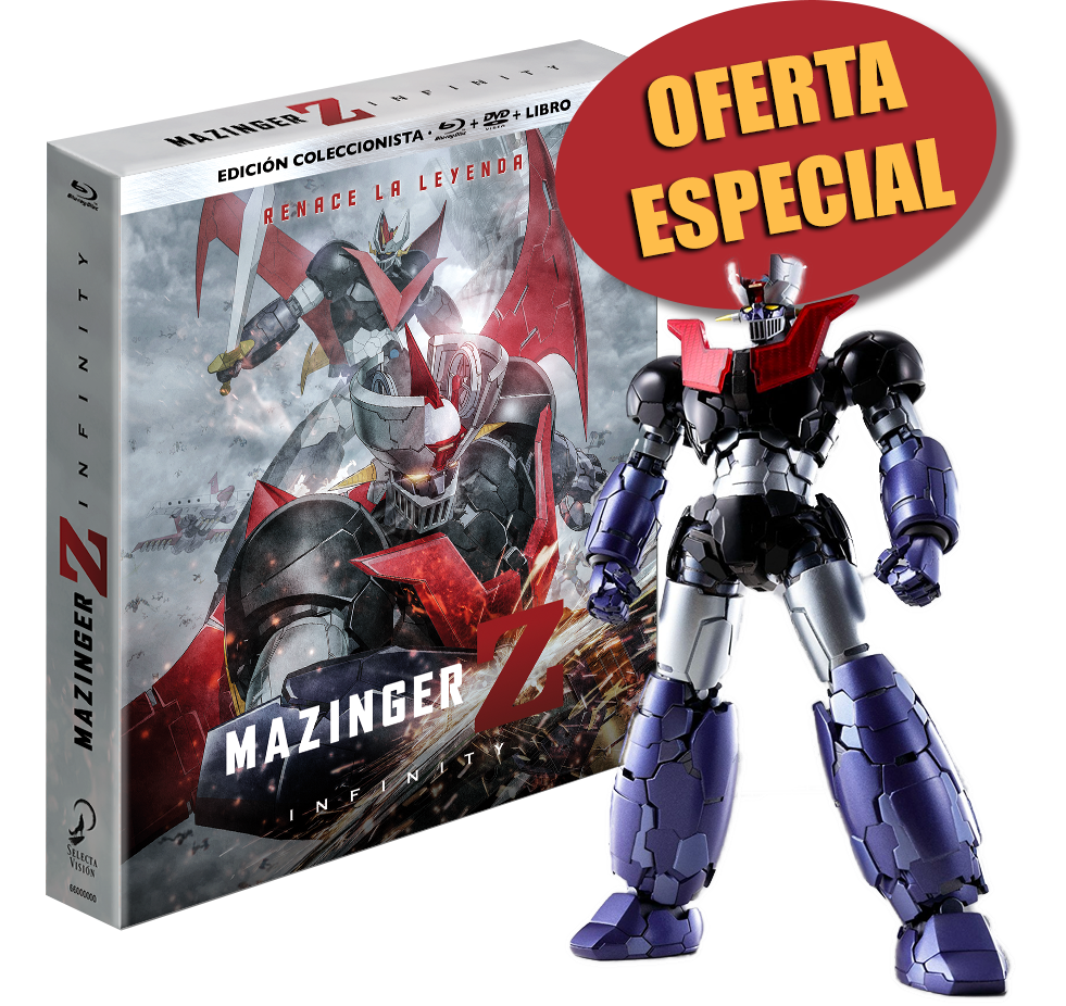 Pack Mazinger Z Infinity en BD de Selecta Visión más figura METAL BUILD ...