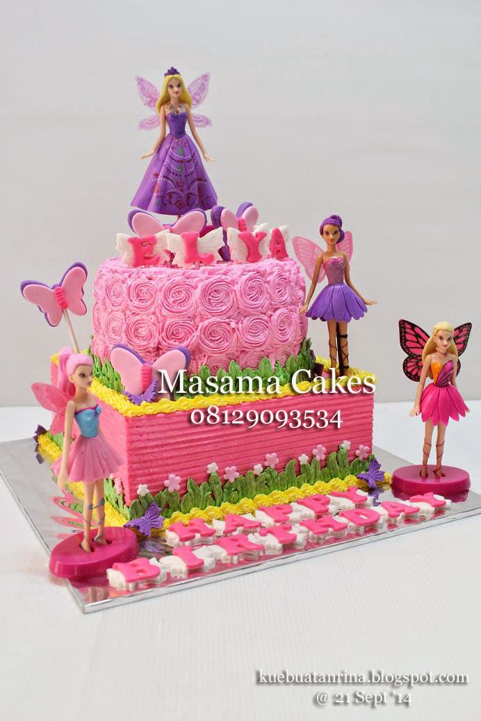 Masama Cakes: Barbie Mariposa Birthday Cake For Elya...