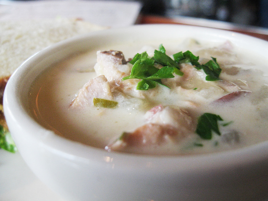 The Hungry Sports Fan: What to Eat: New England Clam Chowder, Sam La ...