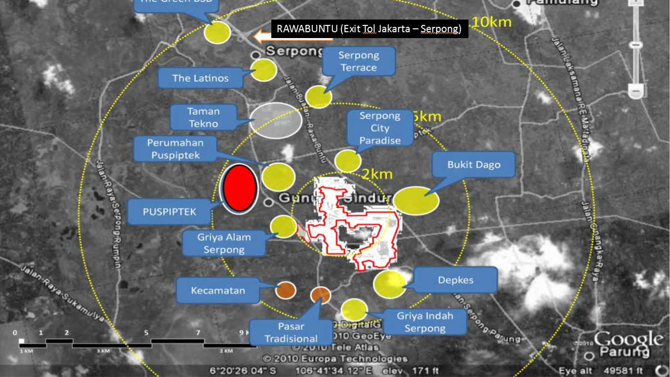 Serpong Natura City: LOKASI Serpong Natura City