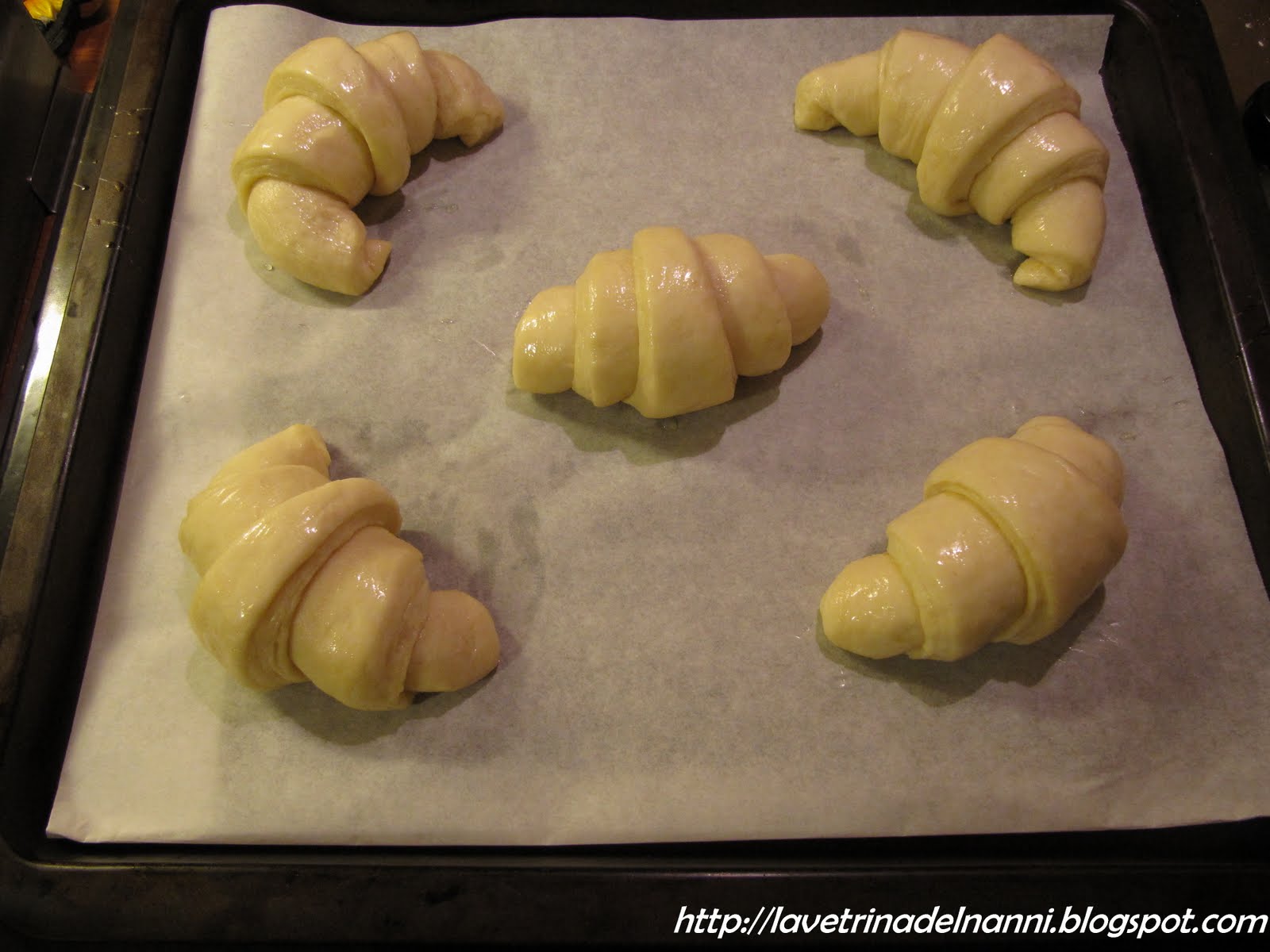 La vetrina del Nanni: Pasta Base per Croissant