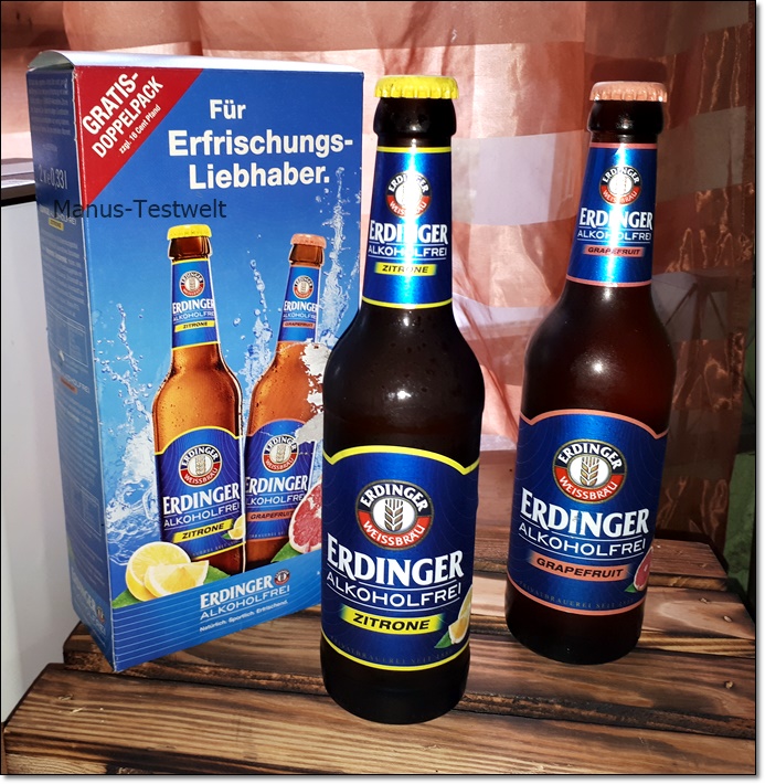 Erdinger 2.0 Alkoholfrei mit Grapefruit und Zitrone ~ Manus Testwelt ...