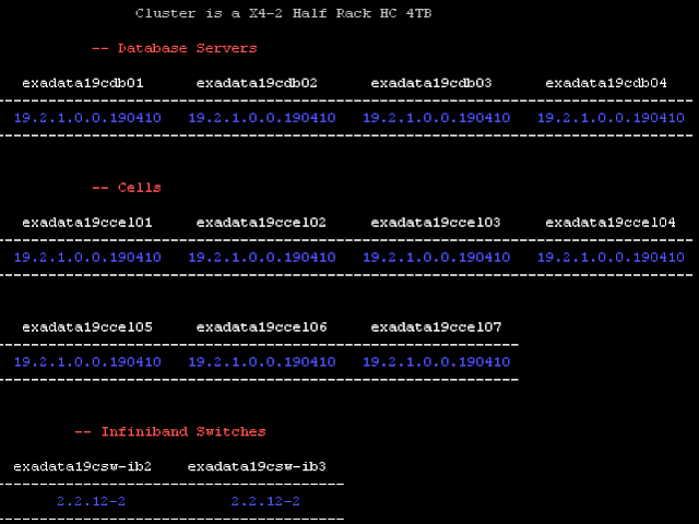 An Unknown DBA blog: Exadata: how to manage OS dependencies when upgrading to 19c