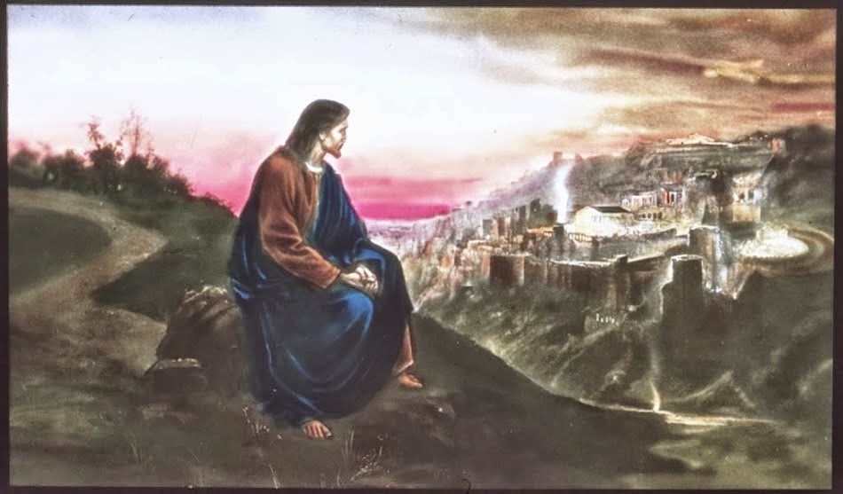 Jesus Weeps Over Jerusalem