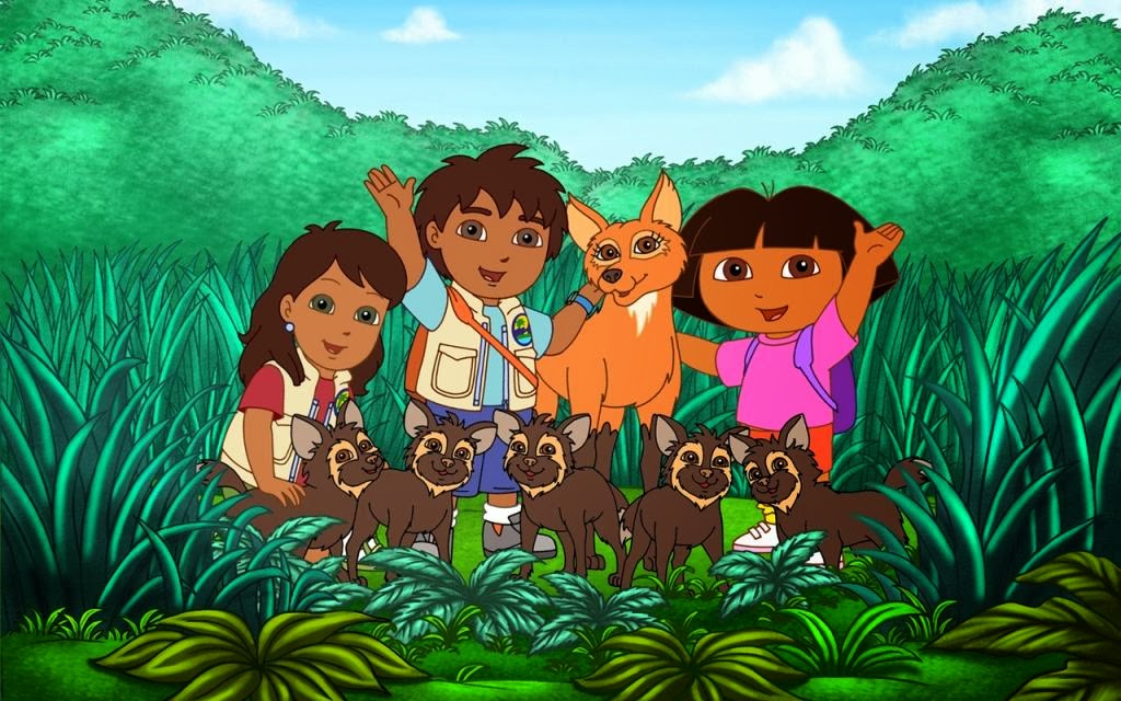 Download wallpaper Dora the Explorer gratis | Gambar Anime Keren