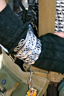 Recycled Aluminium Can Tab Project - Chain Maille Coifs & Corset at the ...