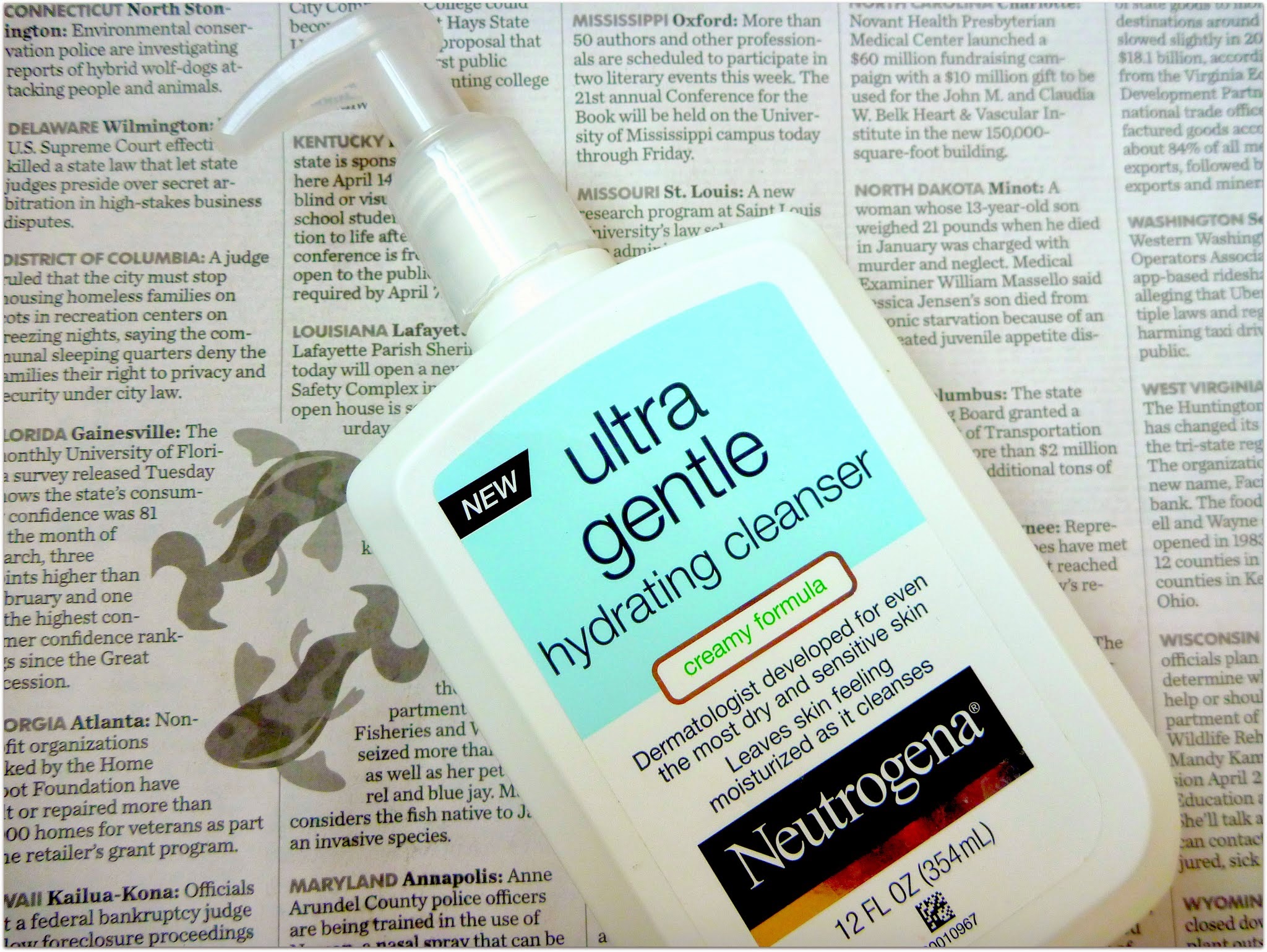ULTRA GENTLE HYDRATING CLEANSER | NEUTROGENA ~ KATEELAND ULTRA GENTLE HYDRATING CLEANSER | NEUTROGENA ~ KATEELAND