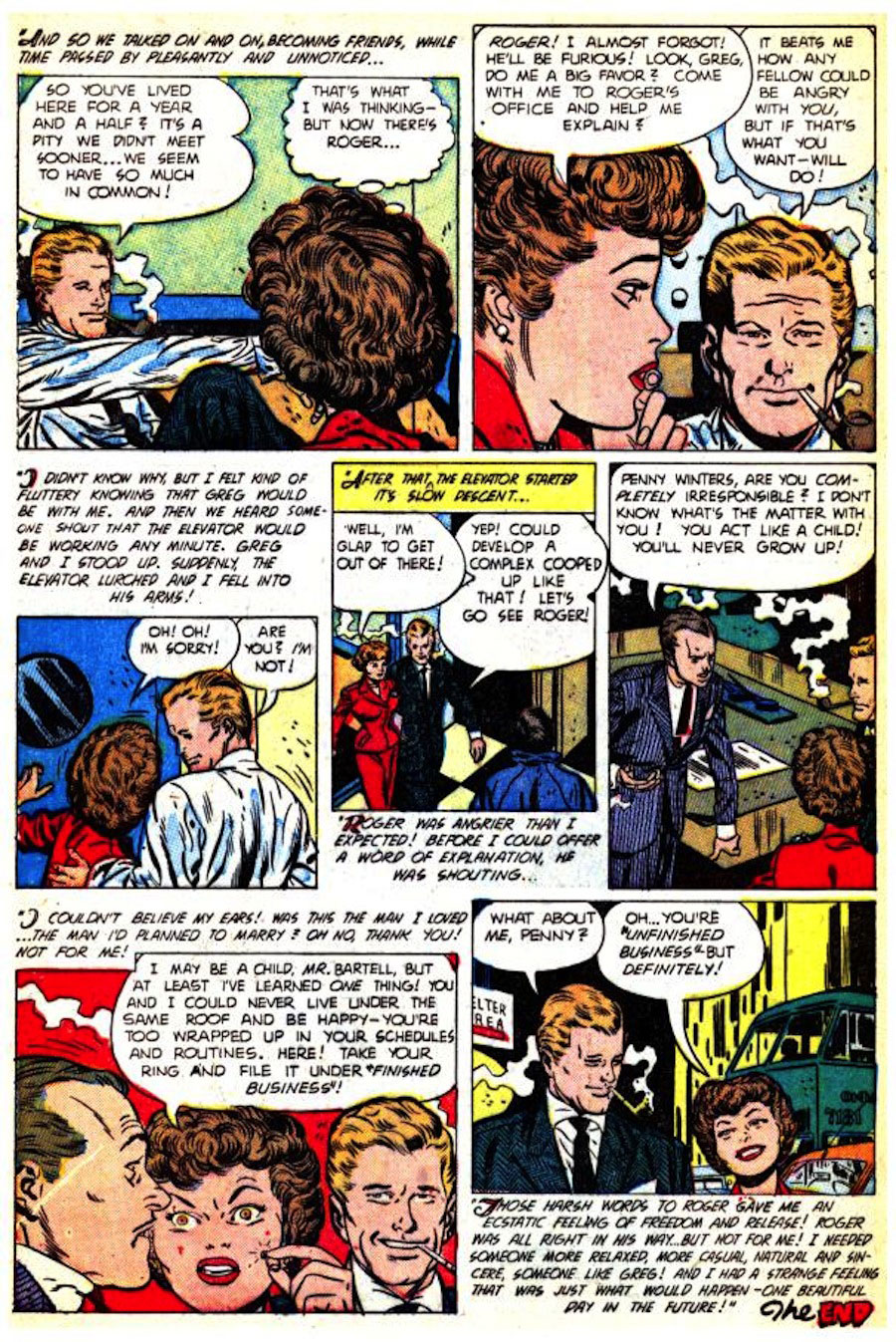 Today's Romance #6 - Alex Toth art - Pencil Ink