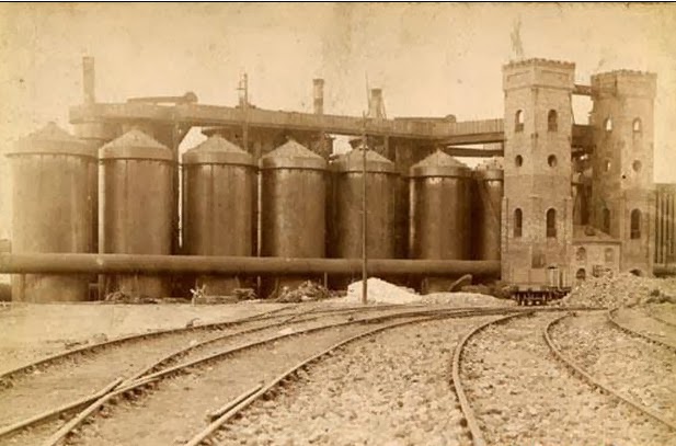 Last of the Westland Whigs: Scottish Iron Works 25 inch scale mapped 1858