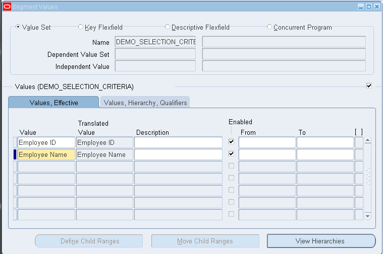 Learning SOA: Dynamically Enable disable parameters in a concurrent program