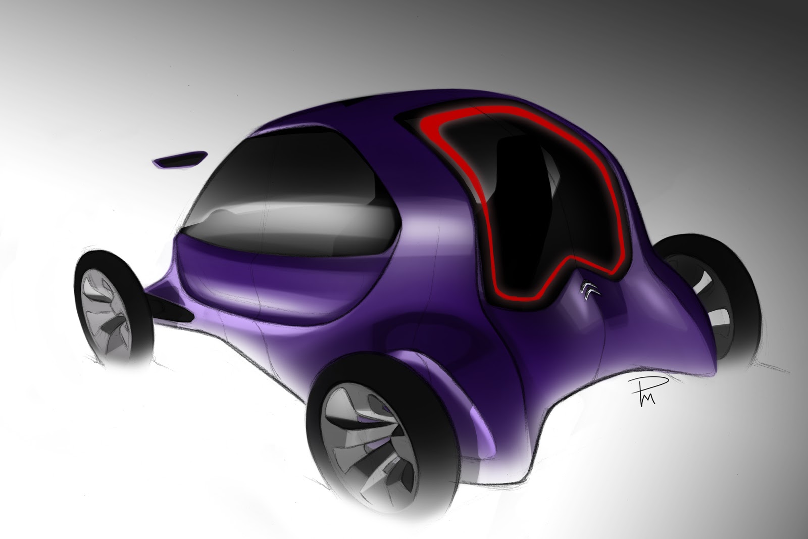Paul Mutter Design: Citroen Renderings