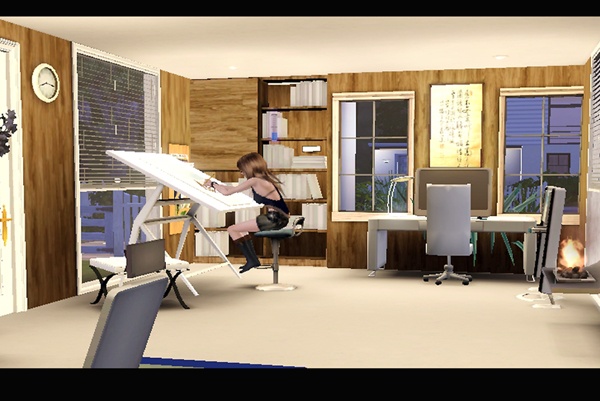 Koalafolio sims3 House : [LIVING DESIGN] CLEAN-W HOUSE THE SIMS 3