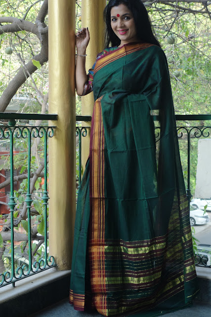 Sohum Sutras: Ilkal and Puneri saree