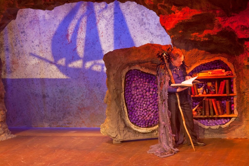The Theatrical Designs of Gary Benson: The Tempest--Scene Design