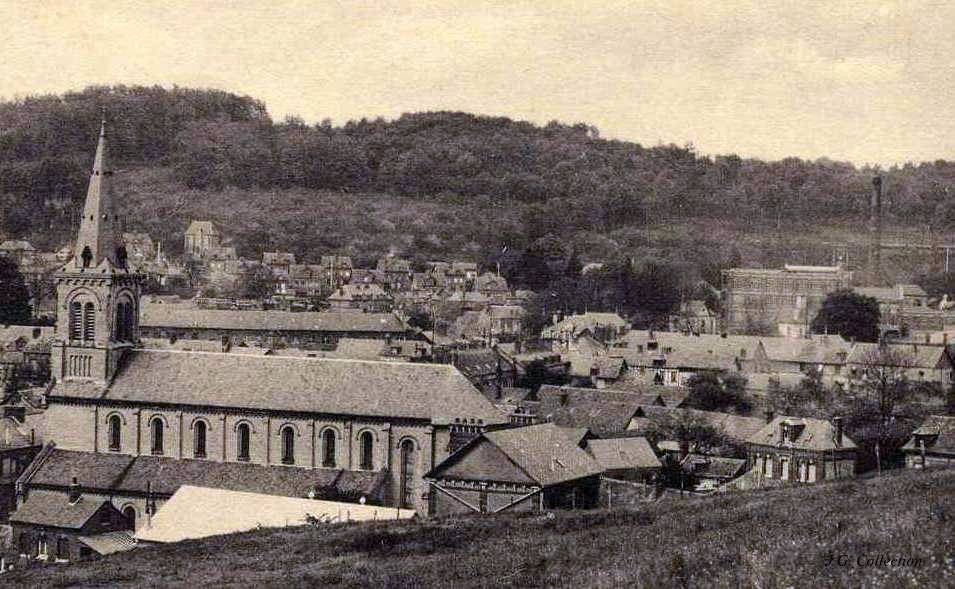 Malaunay d'antan...: L'Eglise de Malaunay...