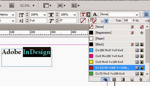 Bekerja dengan teks di Adobe InDesign ~ KAMPUS MINI UNTUK SUKSES