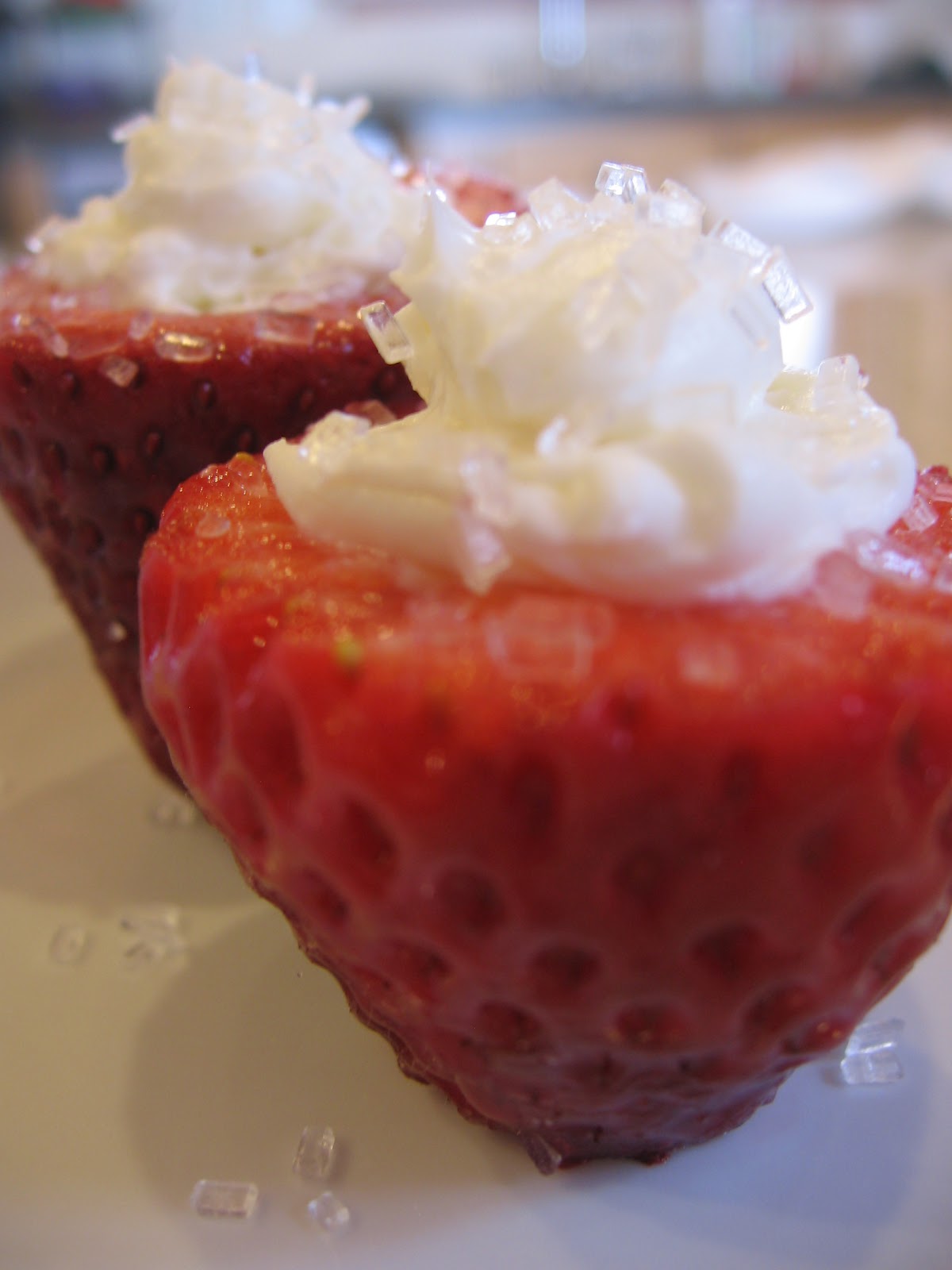 cookin' up north: Stuffed Strawberries