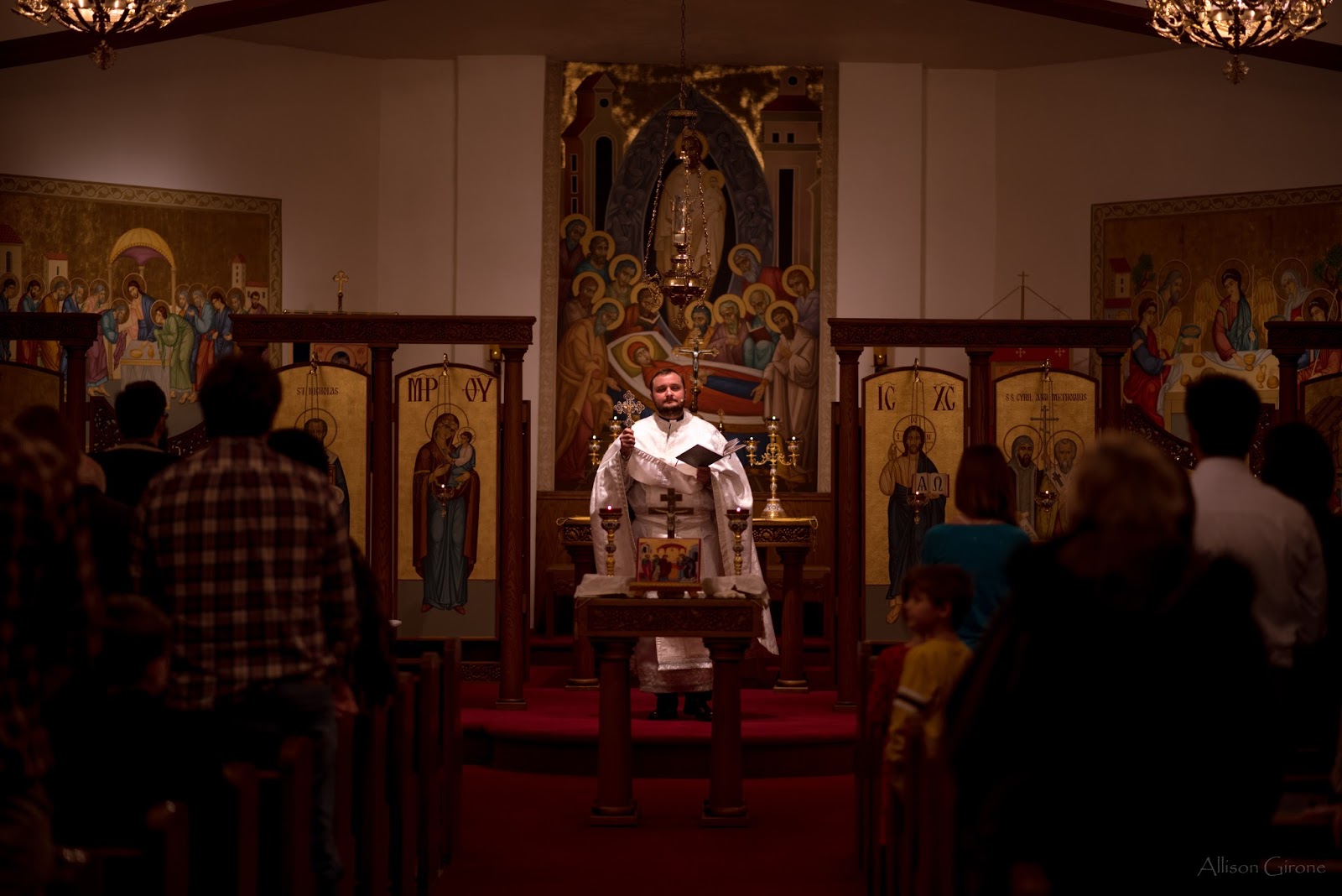 Byzantine Divine Liturgy - 16 Images & Video from St. Mary's, Weirton ...