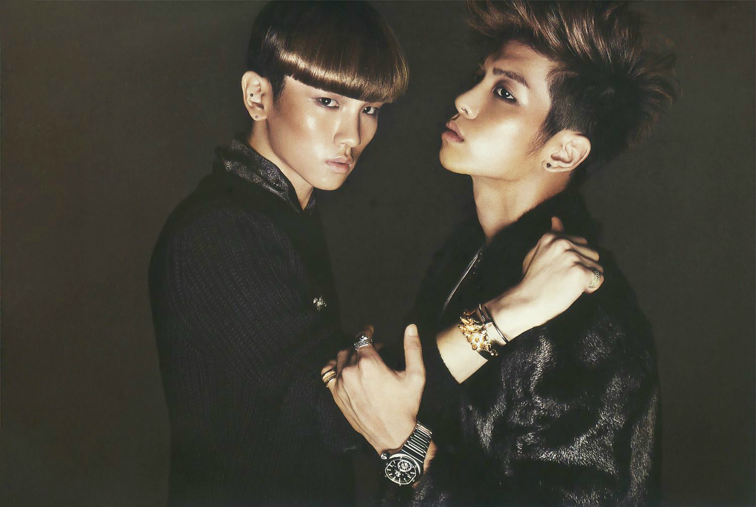 SHINee's Jonghyun, Taemin and Key for Marie Claire's October 2012 Issue