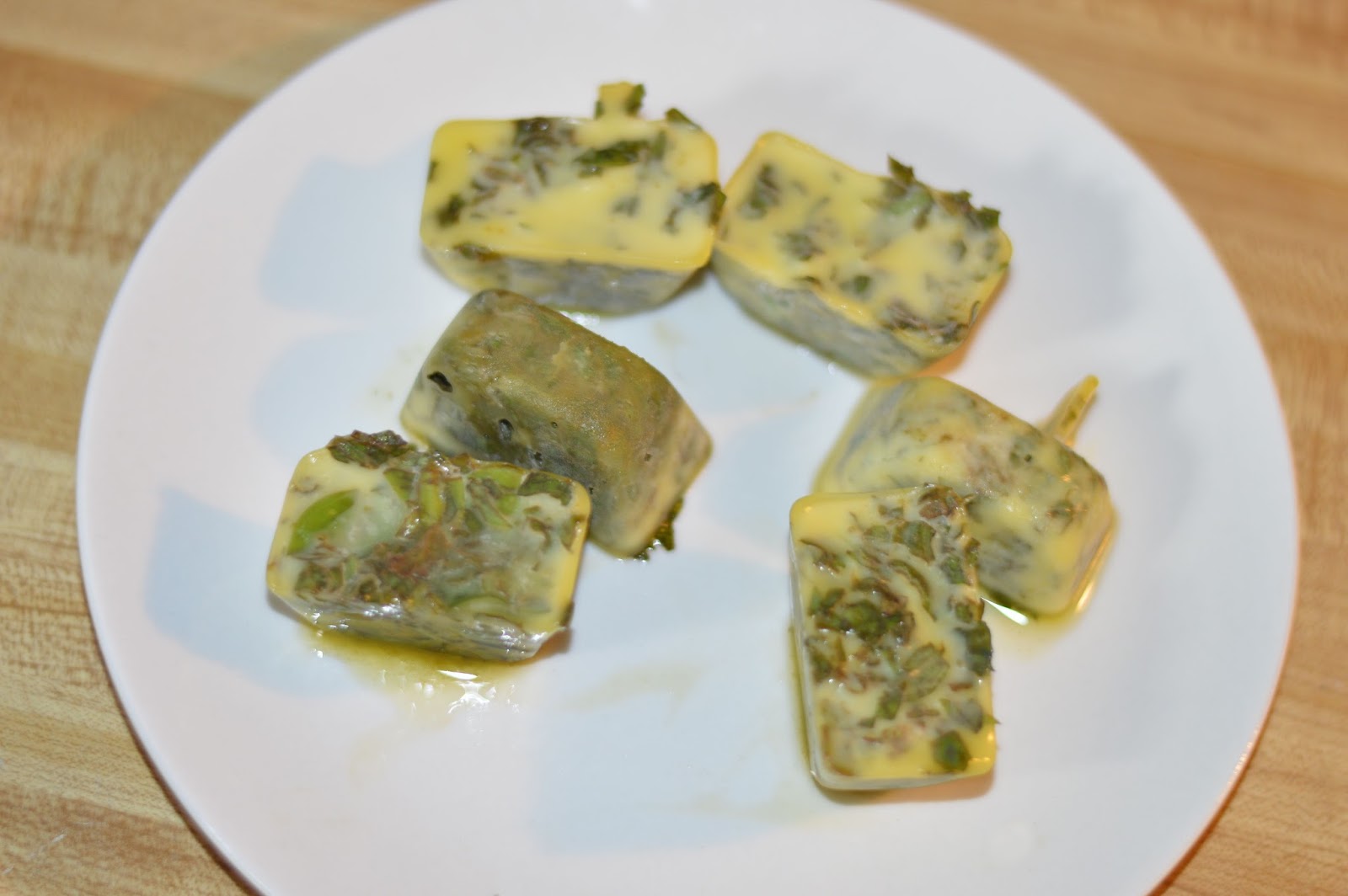 With Alex: How To Make Basil And Olive Oil Cubes
