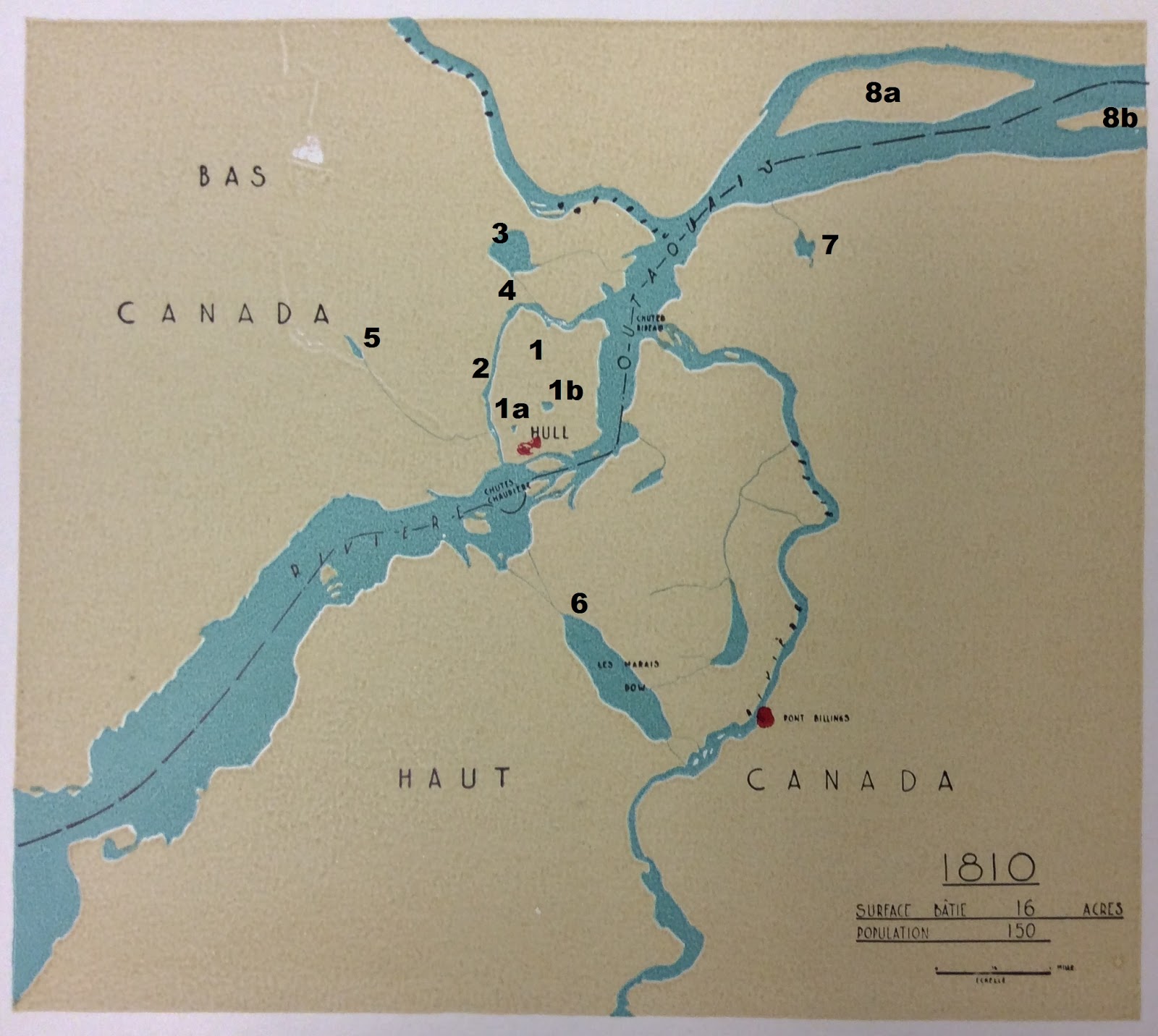 Géo-Outaouais: Gatineau et Ottawa : cartes et anachronismes