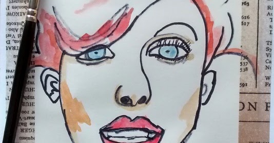 Passion For Paper: Drawing Faces with Sharpies