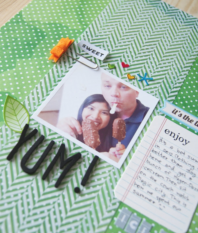 Awesomeness of Crafting: Bright and fun layouts