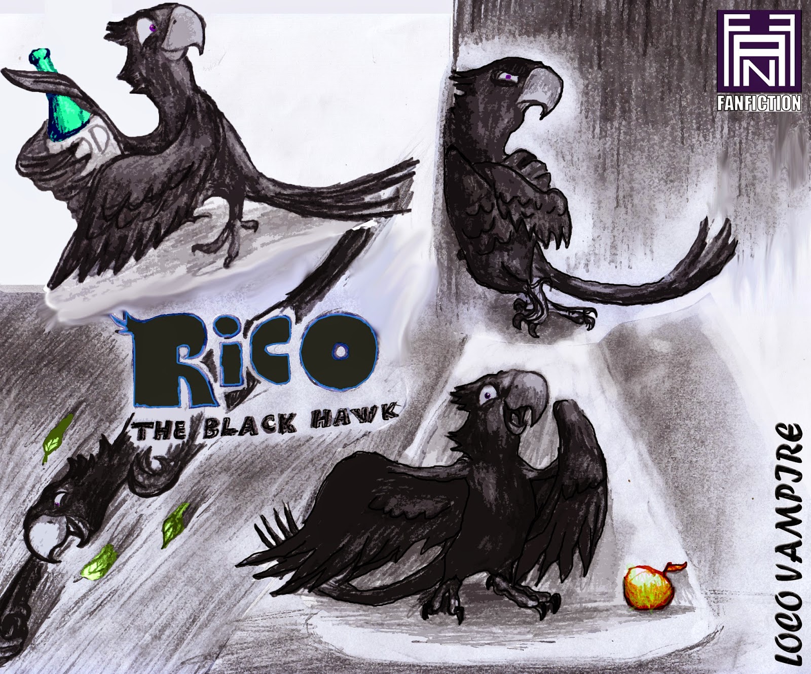 Loco Vampire: Rico the Black Hawk