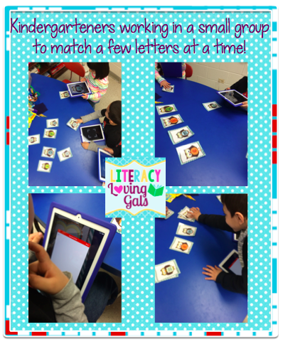 Literacy Loving Gals: Kindergarteners Learning Their Letters with QR Codes!