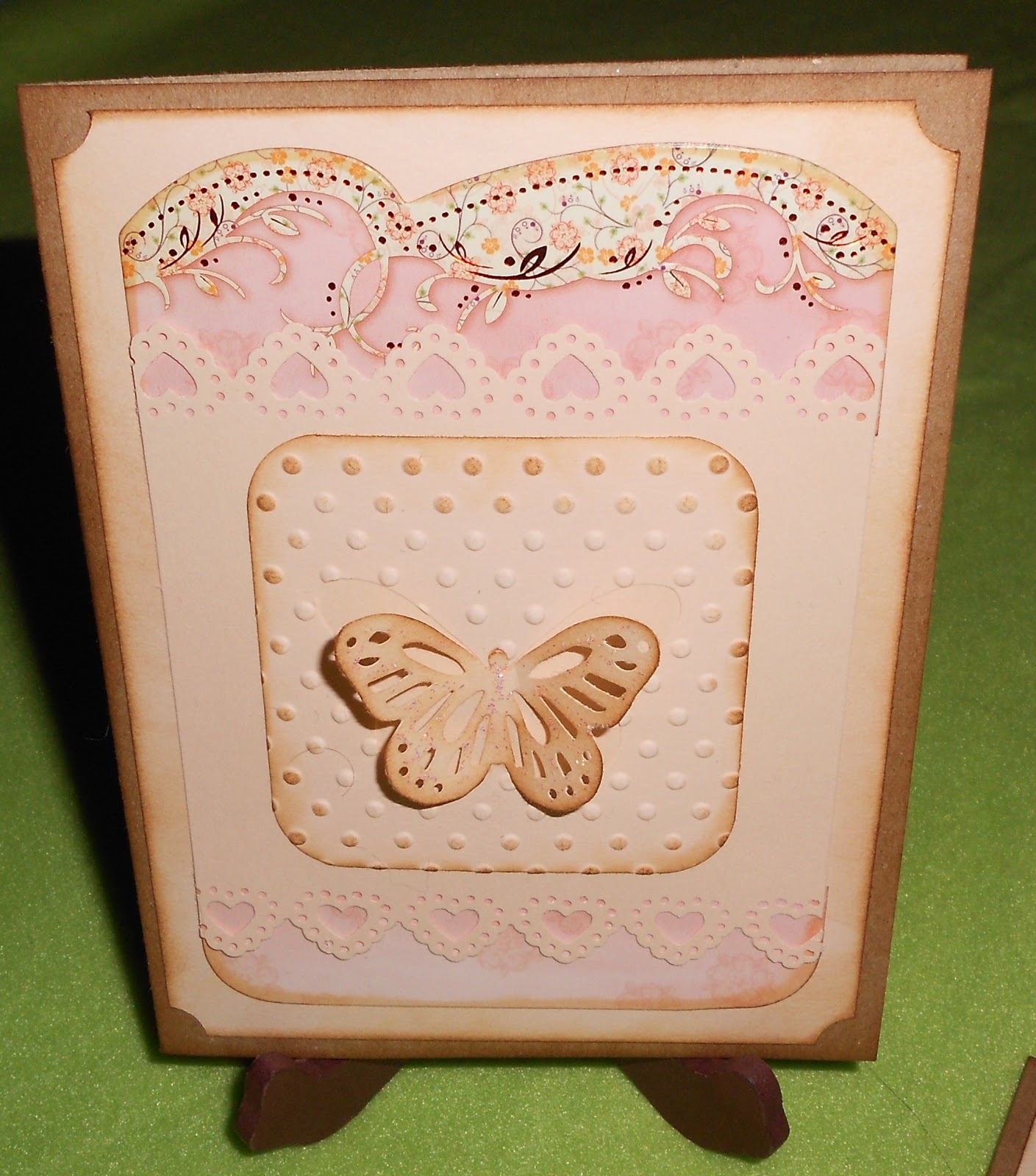 Sheryl's Crafting Corner: Vintage note card