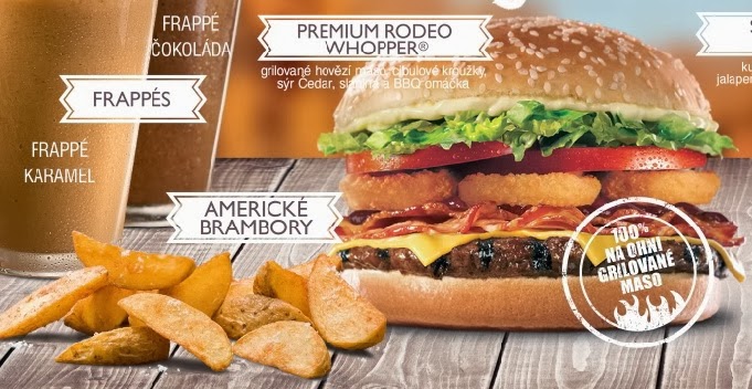 kavoniho žrádlo: Premium Rodeo Whopper, Burger King