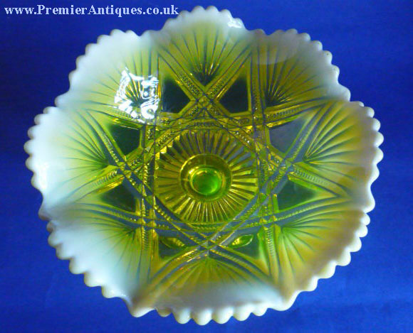 Premier Antiques: Davidson's Pearline Glass - Victoria and Albert