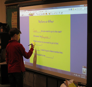 4B - Class Blog: Promethean Board Has Arrived!!!!!