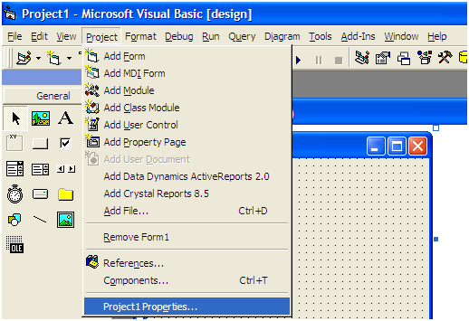 VB6: Form dan Menu