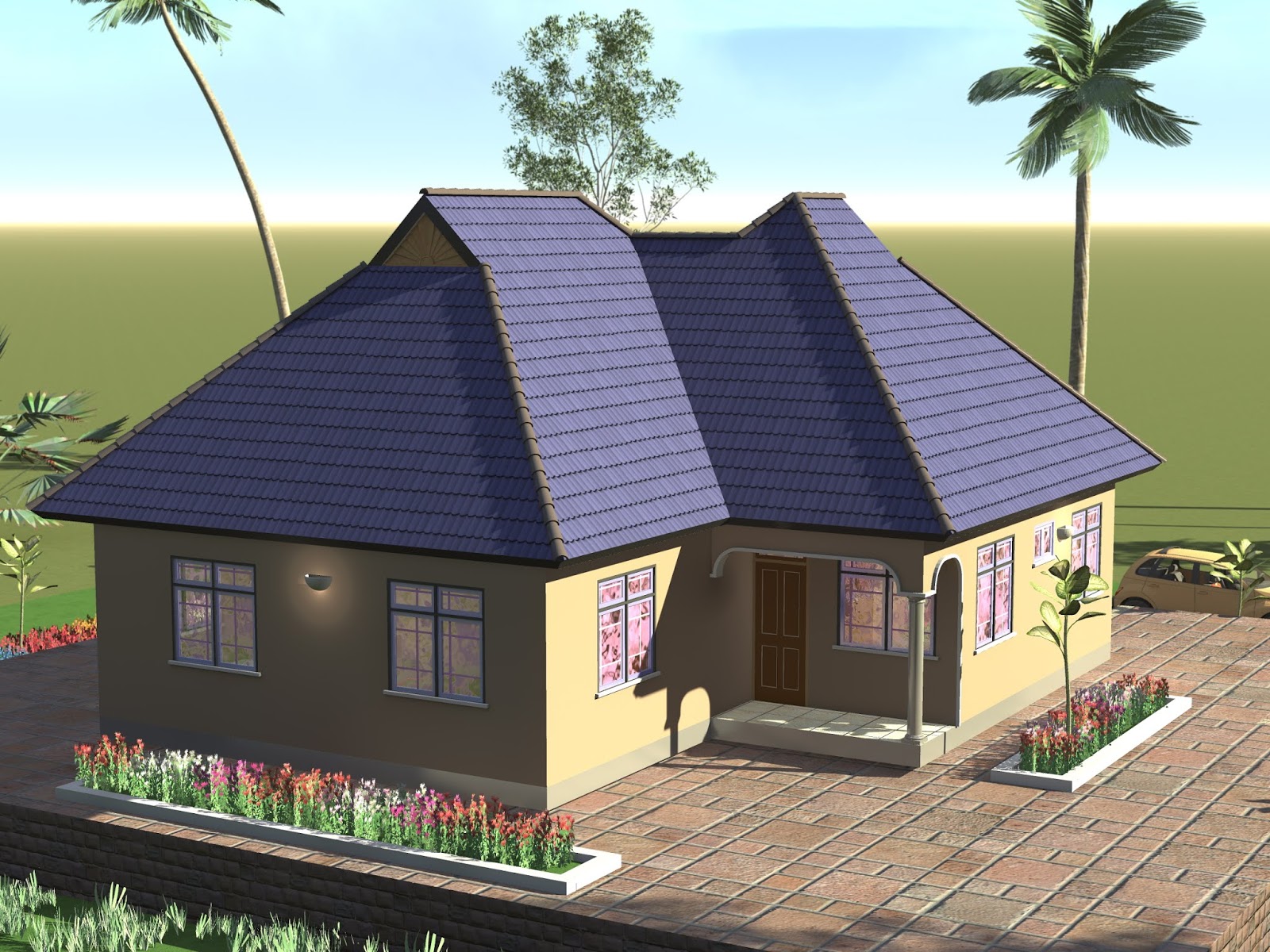 3BEDROOM HOUSE PLAN - RAMANI ZETU.