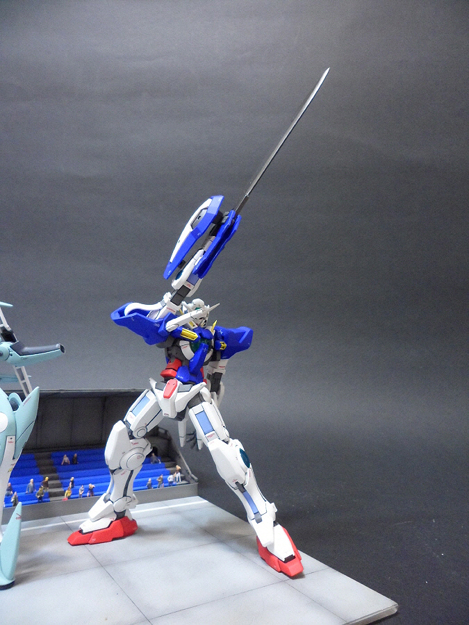 TORI the Modeller: FIRST PHASE. GUNDAM EXIA vs AEU ENACT(1/144,BANDAI)